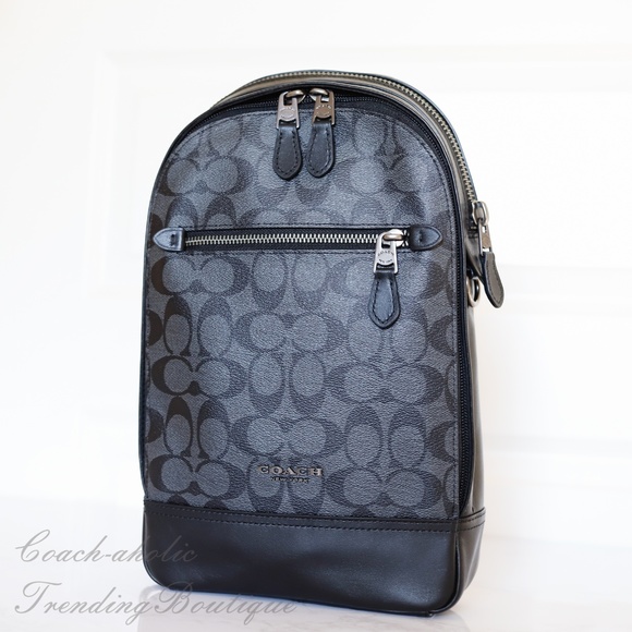 Coach | Bags | Nwt Coach Graham Pack In Signature Canvas | Poshmark